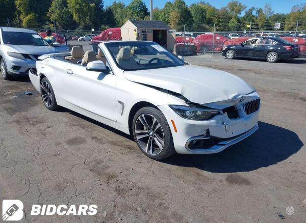 White BMW 440 2020 in Kaunas, with an engine capacity of 3.00 L and mileage of 96 thousand km for 16000 €, photo 1 on AUTOMOTO.COM.LV
