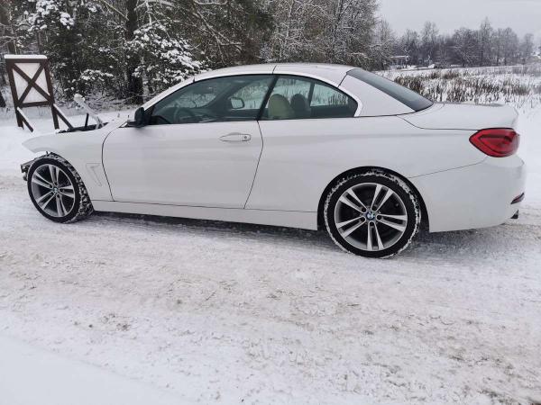 White BMW 440 2019 in Vilnius, with an engine capacity of 3.00 L and mileage of 108 thousand km for 14500 €, photo 3 on AUTOMOTO.COM.LV