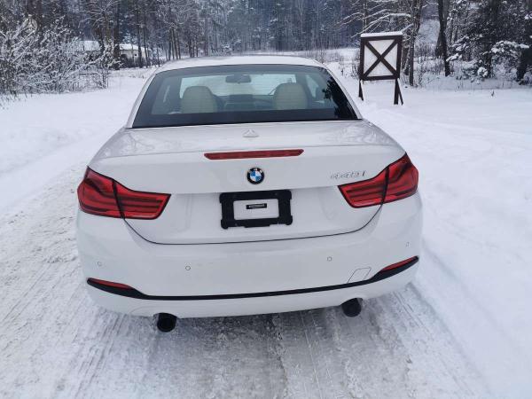 White BMW 440 2019 in Vilnius, with an engine capacity of 3.00 L and mileage of 108 thousand km for 14500 €, photo 6 on AUTOMOTO.COM.LV