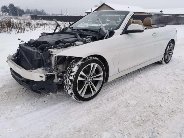 White BMW 440 2019 in Vilnius, with an engine capacity of 3.00 L and mileage of 108 thousand km for 14500 €, photo 11 on AUTOMOTO.COM.LV