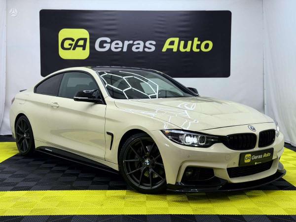 Yellow BMW 440 2019 in Vilnius, with an engine capacity of 3.00 L and mileage of 157 thousand km for 26999 €, photo 3 on AUTOMOTO.COM.LV