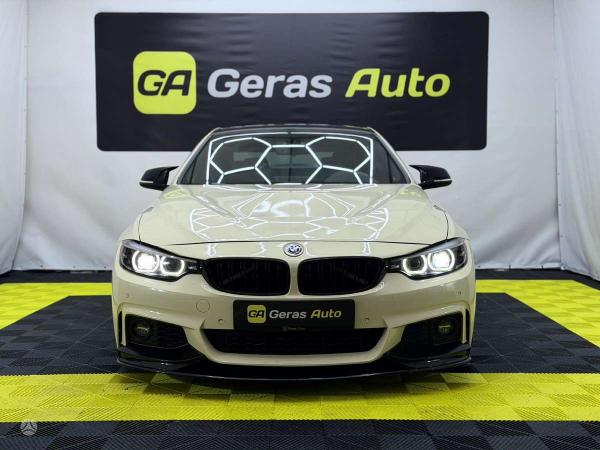 Yellow BMW 440 2019 in Vilnius, with an engine capacity of 3.00 L and mileage of 157 thousand km for 26999 €, photo 7 on AUTOMOTO.COM.LV