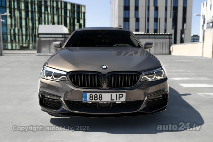 Beige BMW 5 Series 2019 in Tallinn, with an engine capacity of 2.00 L and mileage of 66 thousand km for 38000 €, photo 4 on AUTOMOTO.COM.LV