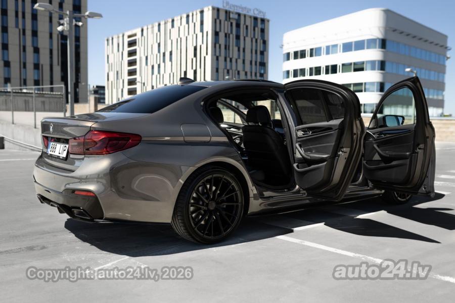 Beige BMW 5 Series 2019 in Tallinn, with an engine capacity of 2.00 L and mileage of 66 thousand km for 38000 €, photo 11 on AUTOMOTO.COM.LV
