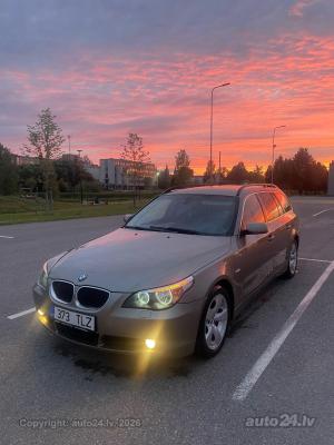 Smilšu krāsa BMW 5 Series 2005 Veru, ar dzinēja tilpumu 3.00 L un nobraukumu 429 tūkst. km par 3850 €, foto 8 vietnē AUTOMOTO.COM.LV