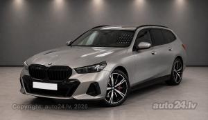 Beige BMW 5 Series 2025 in Tallinn, with an engine capacity of 2.00 L and mileage of 18 thousand km for 52790 €, photo  on AUTOMOTO.COM.LV