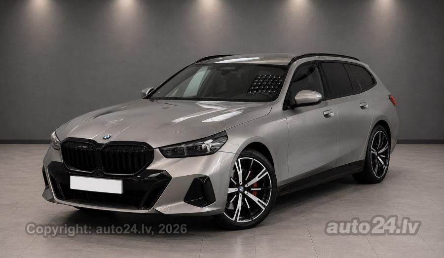 Beige BMW 5 Series 2025 in Tallinn, with an engine capacity of 2.00 L and mileage of 18 thousand km for 52790 €, photo 1 on AUTOMOTO.COM.LV