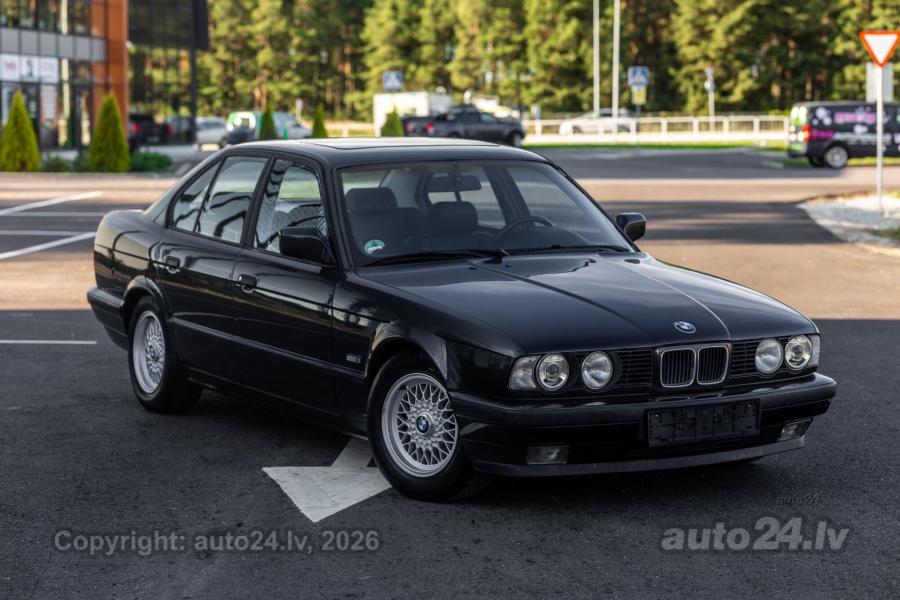 Black BMW 5 Series 1994 in Tallinn, with an engine capacity of 0.00 L and mileage of 157 thousand km for 9500 €, photo 4 on AUTOMOTO.COM.LV