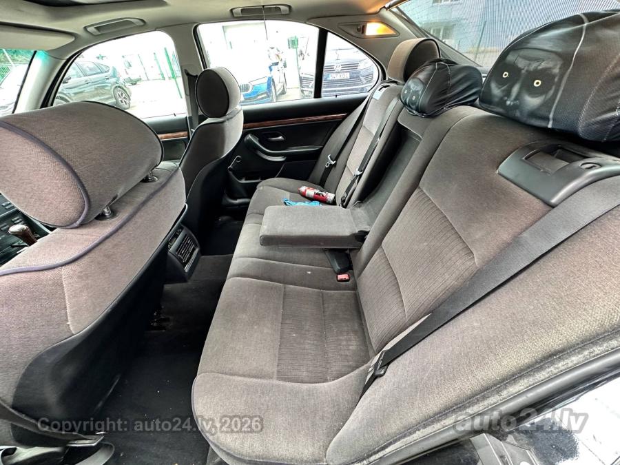 Black BMW 5 Series 1996 in Tallinn, with an engine capacity of 2.00 L and mileage of 352 thousand km for 799 €, photo 9 on AUTOMOTO.COM.LV