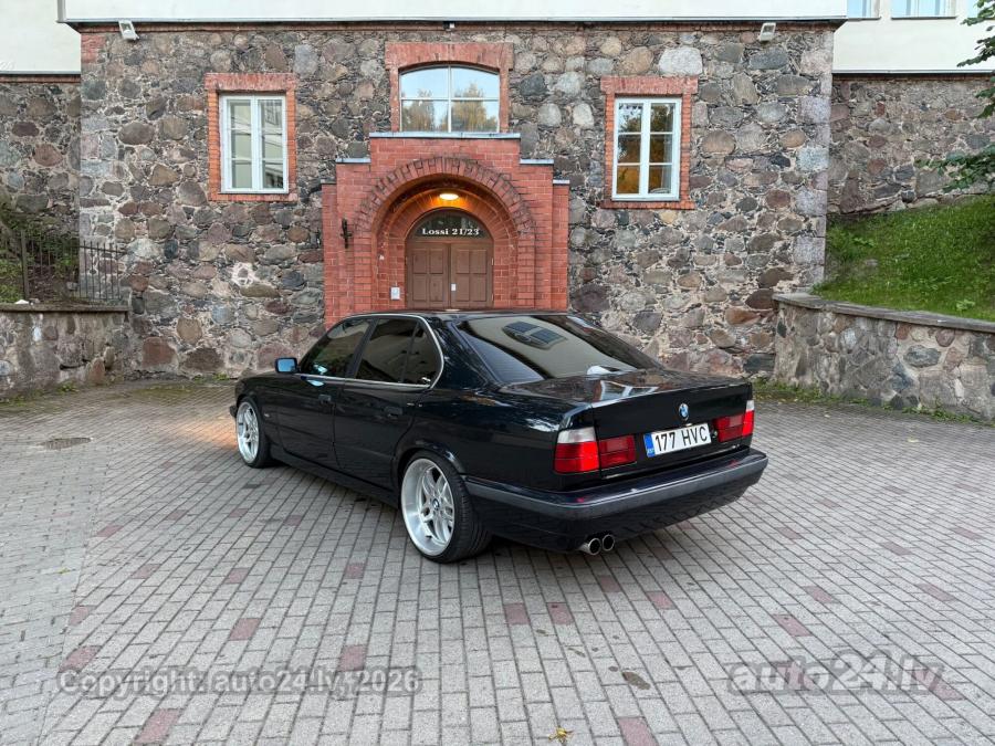 Черный БМВ 5 Серия 1996 в Тарту, объемом двигателя 2.50 л и пробегом 351 тыс. км за 7000 €, фото 4 на AUTOMOTO.COM.LV