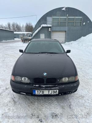 Black BMW 5 Series 1997 in Tallinn, with an engine capacity of 2.50 L and mileage of 260 thousand km for 1300 €, photo 7 on AUTOMOTO.COM.LV