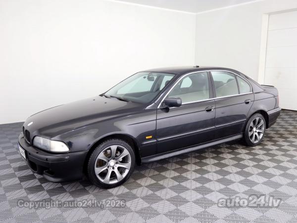 Black BMW 5 Series 1998 in Tallinn, with an engine capacity of 2.50 L and mileage of 496 thousand km for 1199 €, photo 2 on AUTOMOTO.COM.LV