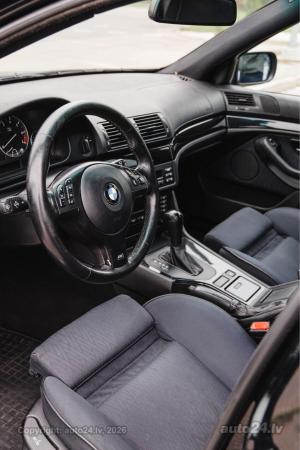 Black BMW 5 Series 2000 in Tallinn, with an engine capacity of 2.80 L and mileage of 412 thousand km for 3899 €, photo 7 on AUTOMOTO.COM.LV