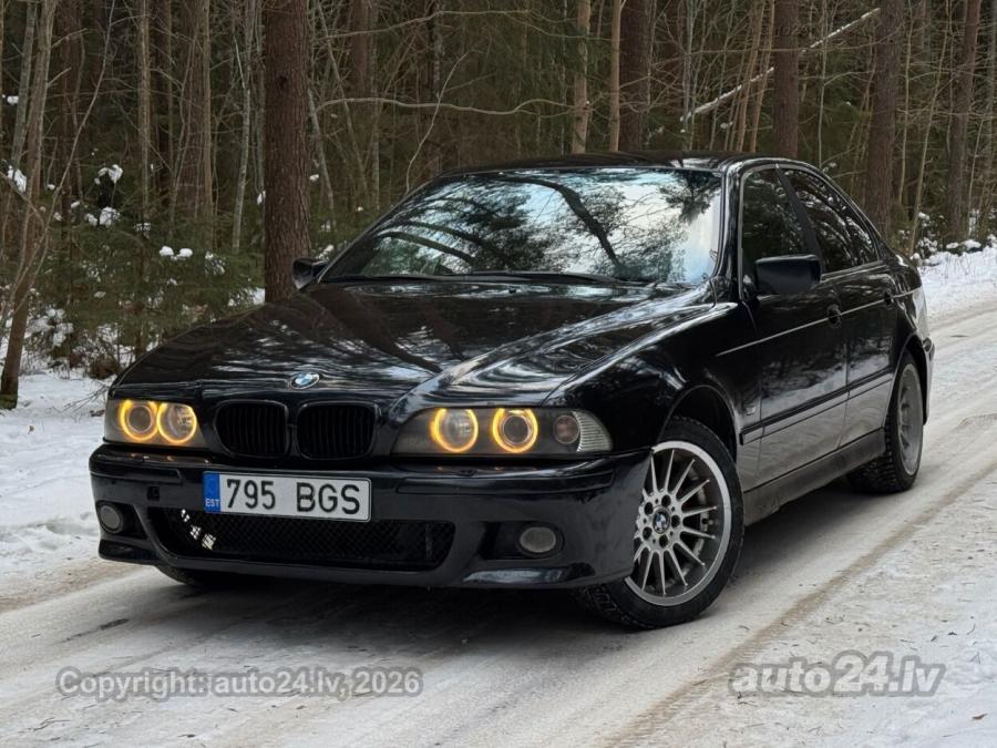 Black BMW 5 Series 2001 in Turi, with an engine capacity of 2.50 L and mileage of 431 thousand km for 2800 €, photo 1 on AUTOMOTO.COM.LV