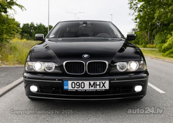 Black BMW 5 Series 2002 in Tallinn, with an engine capacity of 3.00 L and mileage of 340 thousand km for 3999 €, photo 3 on AUTOMOTO.COM.LV
