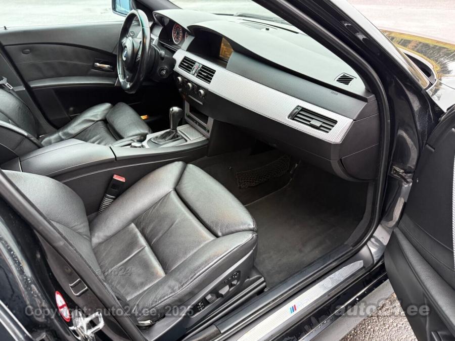 Black BMW 5 Series 2003 in Tartu, with an engine capacity of 3.00 L and mileage of 455 thousand km for 4800 €, photo 13 on AUTOMOTO.COM.LV