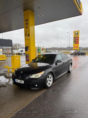 Black BMW 5 Series 2003 in Tartu, with an engine capacity of 3.00 L and mileage of 455 thousand km for 4800 €, photo 17 on AUTOMOTO.COM.LV