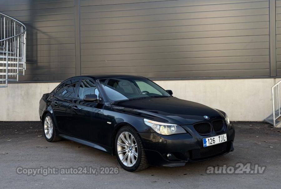 Black BMW 5 Series 2003 in Tartu, with an engine capacity of 3.00 L and mileage of 0 thousand km for 3790 €, photo 1 on AUTOMOTO.COM.LV