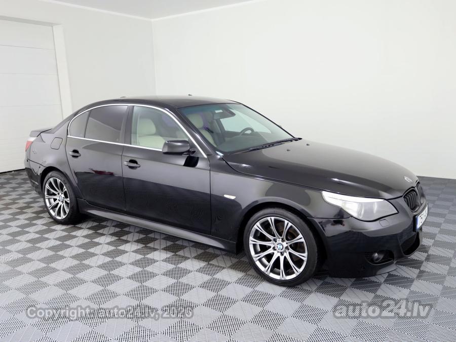 Black BMW 5 Series 2003 in Tallinn, with an engine capacity of 2.20 L and mileage of 379 thousand km for 2799 €, photo 1 on AUTOMOTO.COM.LV