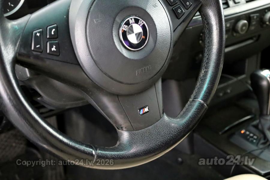 Black BMW 5 Series 2003 in Tallinn, with an engine capacity of 2.20 L and mileage of 379 thousand km for 2799 €, photo 9 on AUTOMOTO.COM.LV