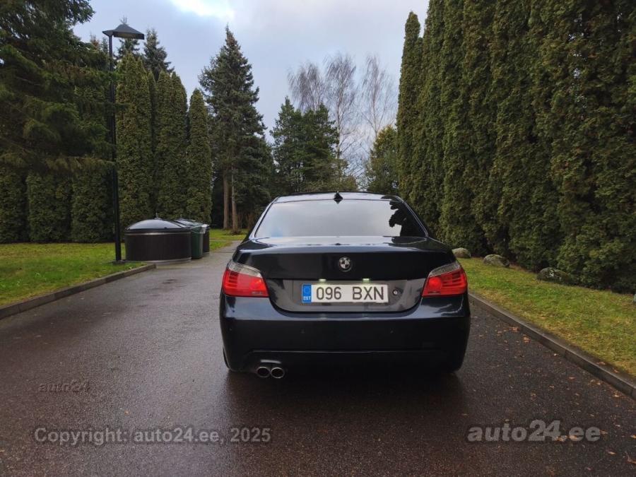 Black BMW 5 Series 2004 in Tartu, with an engine capacity of 3.00 L and mileage of 0 thousand km for 4700 €, photo 6 on AUTOMOTO.COM.LV