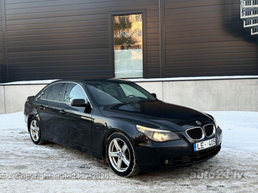 Black BMW 5 Series 2005 in Tartu, with an engine capacity of 3.00 L and mileage of 400 thousand km for 2390 €, photo 2 on AUTOMOTO.COM.LV