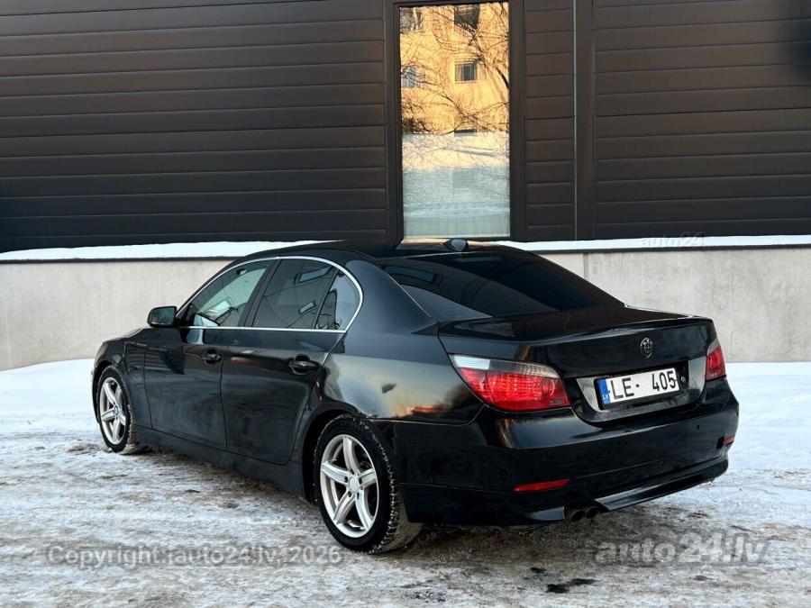 Black BMW 5 Series 2005 in Tartu, with an engine capacity of 3.00 L and mileage of 400 thousand km for 2390 €, photo 5 on AUTOMOTO.COM.LV
