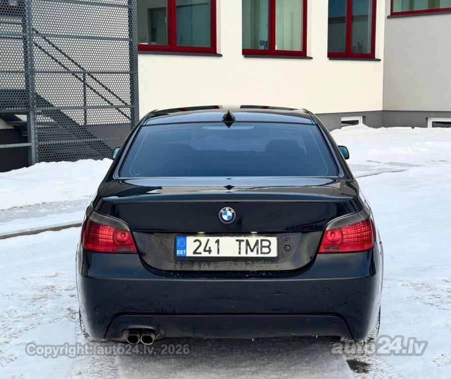 Melns BMW 5 Series 2005 Tartu, ar dzinēja tilpumu 2.50 L un nobraukumu 0 tūkst. km par 3900 €, foto 4 vietnē AUTOMOTO.COM.LV