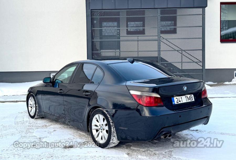 Melns BMW 5 Series 2005 Tartu, ar dzinēja tilpumu 2.50 L un nobraukumu 0 tūkst. km par 3900 €, foto 5 vietnē AUTOMOTO.COM.LV