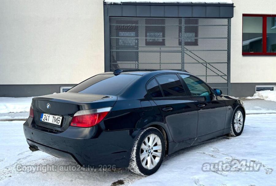 Melns BMW 5 Series 2005 Tartu, ar dzinēja tilpumu 2.50 L un nobraukumu 0 tūkst. km par 3900 €, foto 6 vietnē AUTOMOTO.COM.LV
