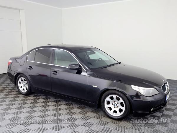 Black BMW 5 Series 2005 in Tallinn, with an engine capacity of 2.50 L and mileage of 263 thousand km for 1799 €, photo 1 on AUTOMOTO.COM.LV