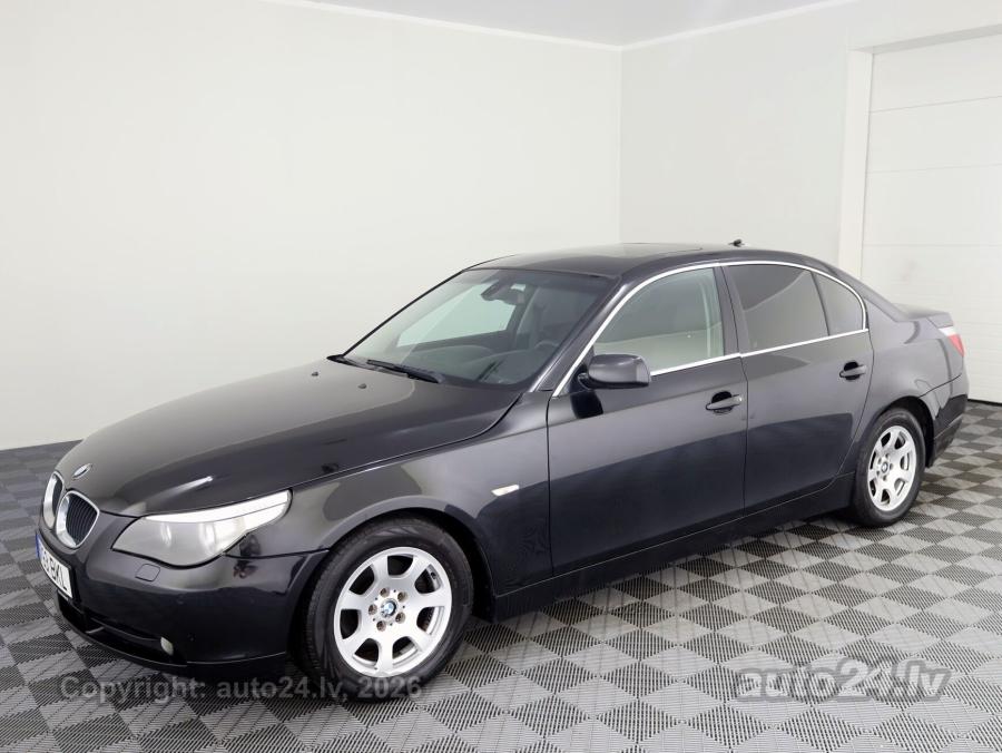 Melns BMW 5 Series 2005 Tallina, ar dzinēja tilpumu 2.50 L un nobraukumu 263 tūkst. km par 1799 €, foto 3 vietnē AUTOMOTO.COM.LV