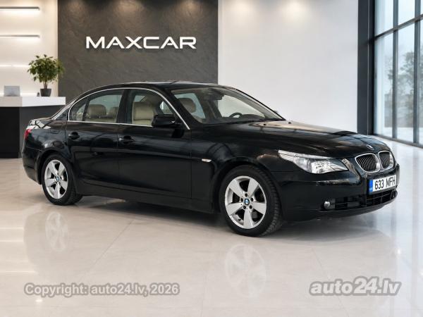 Black BMW 5 Series 2005 in Tallinn, with an engine capacity of 2.50 L and mileage of 218 thousand km for 3999 €, photo 1 on AUTOMOTO.COM.LV