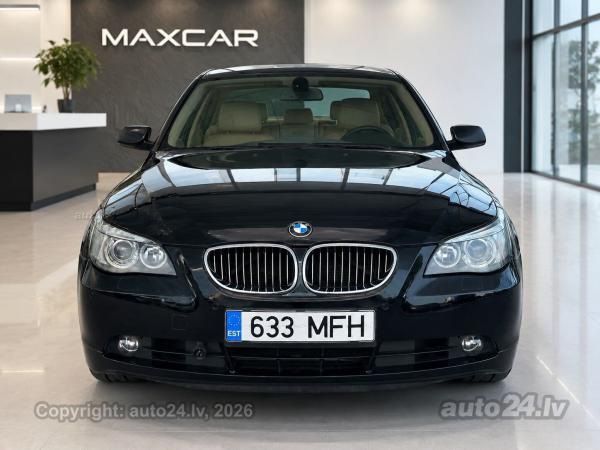 Black BMW 5 Series 2005 in Tallinn, with an engine capacity of 2.50 L and mileage of 218 thousand km for 3999 €, photo 2 on AUTOMOTO.COM.LV
