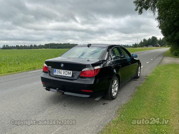 Black BMW 5 Series 2005 in Rapla, with an engine capacity of 2.50 L and mileage of 0 thousand km for 2850 €, photo 1 on AUTOMOTO.COM.LV