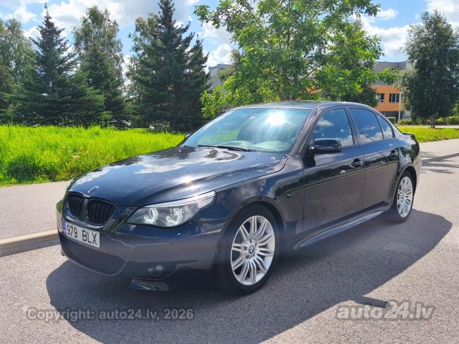Melns BMW 5 Series 2005 Tallina, ar dzinēja tilpumu 3.00 L un nobraukumu 277 tūkst. km par 5200 €, foto 3 vietnē AUTOMOTO.COM.LV