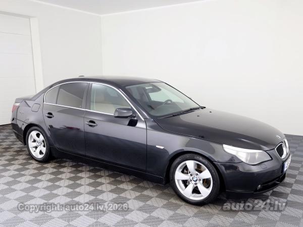 Black BMW 5 Series 2005 in Tallinn, with an engine capacity of 3.00 L and mileage of 402 thousand km for 1799 €, photo 1 on AUTOMOTO.COM.LV