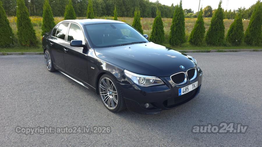Черный БМВ 5 Серия 2005 в Тарту, объемом двигателя 2.50 л и пробегом 269 тыс. км за 5000 €, фото 1 на AUTOMOTO.COM.LV