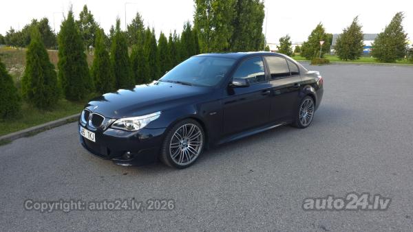 Melns BMW 5 Series 2005 Tartu, ar dzinēja tilpumu 2.50 L un nobraukumu 269 tūkst. km par 5000 €, foto 8 vietnē AUTOMOTO.COM.LV
