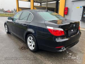 Black BMW 5 Series 2006 in Tartu, with an engine capacity of 2.50 L and mileage of 297 thousand km for 4990 €, photo 4 on AUTOMOTO.COM.LV