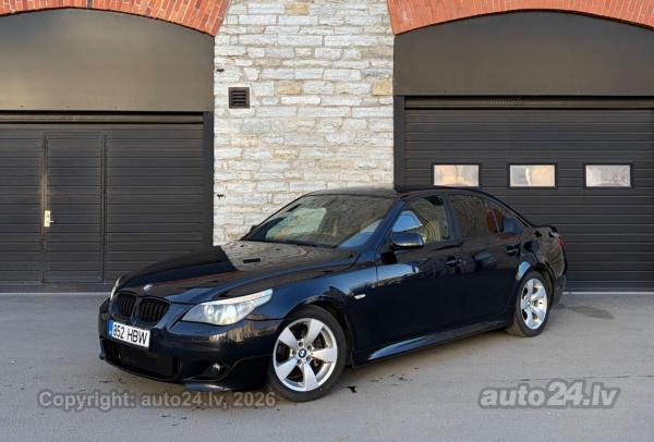 Melns BMW 5 Series 2006 Tartu, ar dzinēja tilpumu 3.00 L un nobraukumu 285 tūkst. km par 4400 €, foto 1 vietnē AUTOMOTO.COM.LV