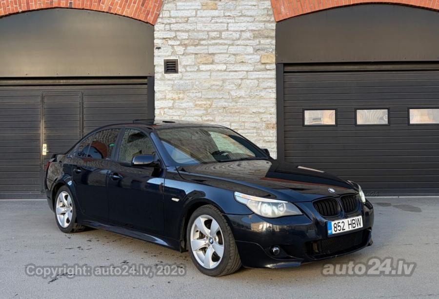 Melns BMW 5 Series 2006 Tartu, ar dzinēja tilpumu 3.00 L un nobraukumu 285 tūkst. km par 4400 €, foto 2 vietnē AUTOMOTO.COM.LV