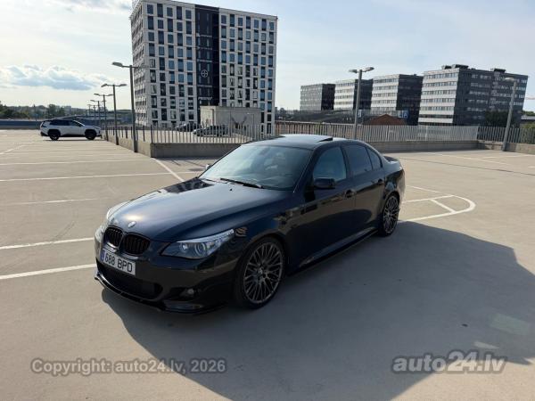 Melns BMW 5 Series 2006 Tallina, ar dzinēja tilpumu 4.80 L un nobraukumu 325 tūkst. km par 13200 €, foto 4 vietnē AUTOMOTO.COM.LV