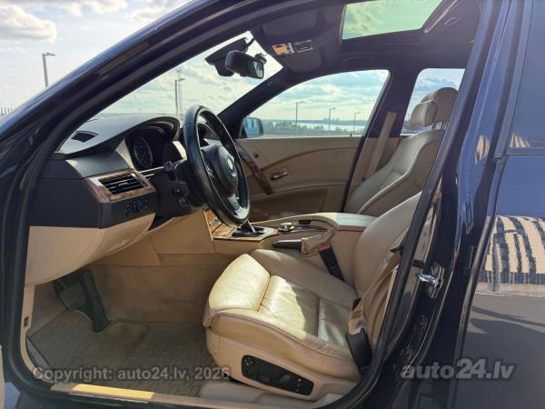 Melns BMW 5 Series 2006 Tallina, ar dzinēja tilpumu 4.80 L un nobraukumu 325 tūkst. km par 13200 €, foto 6 vietnē AUTOMOTO.COM.LV
