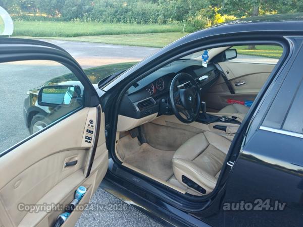 Melns BMW 5 Series 2006 Tallina, ar dzinēja tilpumu 3.00 L un nobraukumu 370 tūkst. km par 5000 €, foto 10 vietnē AUTOMOTO.COM.LV