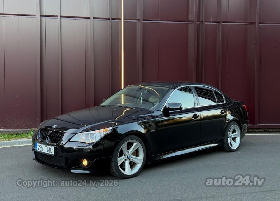 Melns BMW 5 Series 2006 Tartu, ar dzinēja tilpumu 3.00 L un nobraukumu 370 tūkst. km par 5900 €, foto 3 vietnē AUTOMOTO.COM.LV