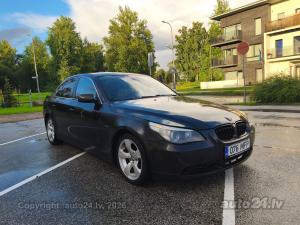 Melns BMW 5 Series 2006 Tallina, ar dzinēja tilpumu 2.50 L un nobraukumu 0 tūkst. km par 1750 €, foto  vietnē AUTOMOTO.COM.LV