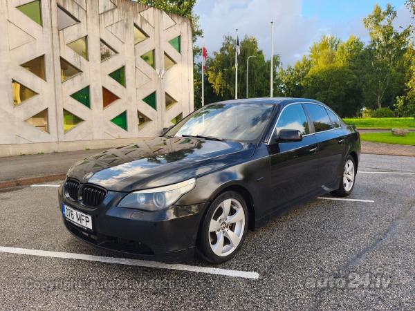 Melns BMW 5 Series 2006 Tallina, ar dzinēja tilpumu 2.50 L un nobraukumu 0 tūkst. km par 1750 €, foto 3 vietnē AUTOMOTO.COM.LV