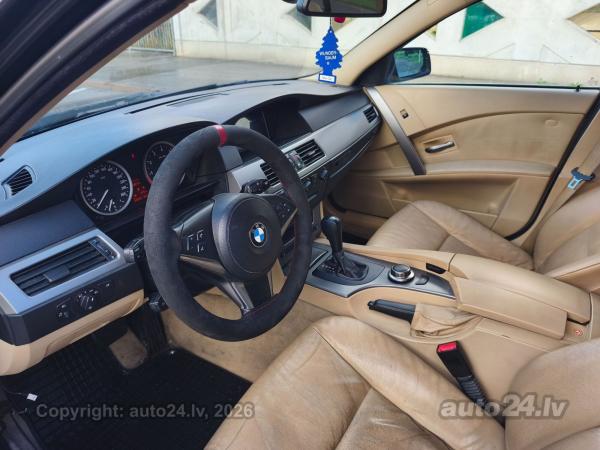 Melns BMW 5 Series 2006 Tallina, ar dzinēja tilpumu 2.50 L un nobraukumu 0 tūkst. km par 1750 €, foto 9 vietnē AUTOMOTO.COM.LV