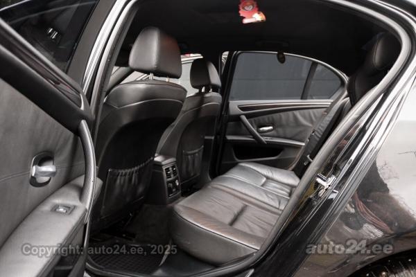Black BMW 5 Series 2007 in Tallinn, with an engine capacity of 3.00 L and mileage of 365 thousand km for 4999 €, photo 11 on AUTOMOTO.COM.LV